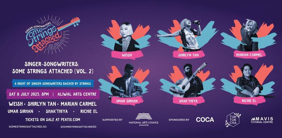 Singer-Songwriters: Some Strings Attached Vol. 2